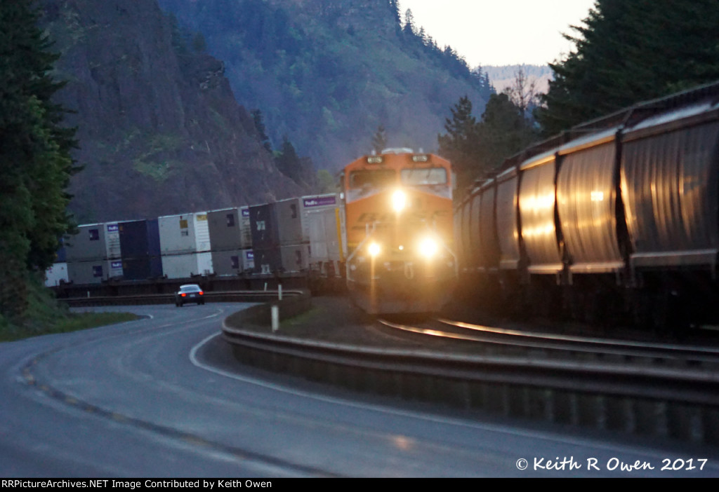 West intermodal & west grain